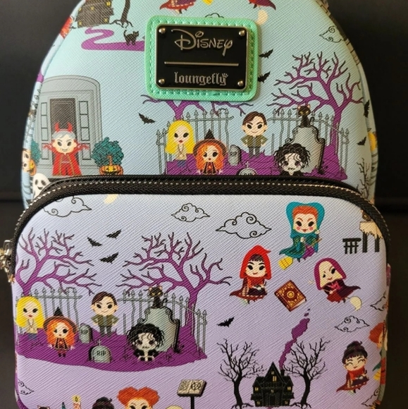 Loungefly | Bags | Loungefly Disney Hocus Pocus Mini Backpack | Poshmark